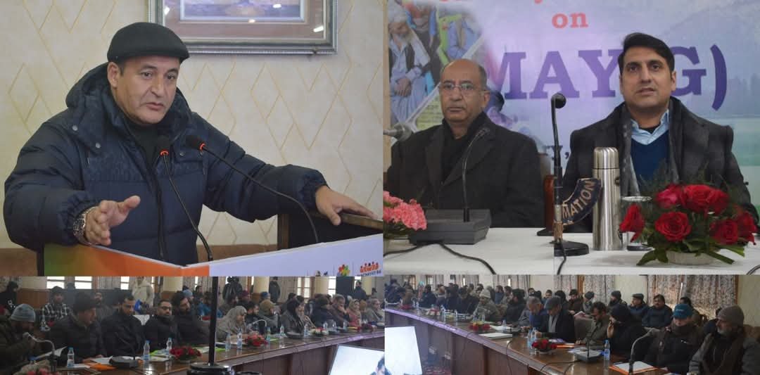 *Minister Javed Ahmad Dar Inaugurates Workshop on PMAY-G in Srinagar ...