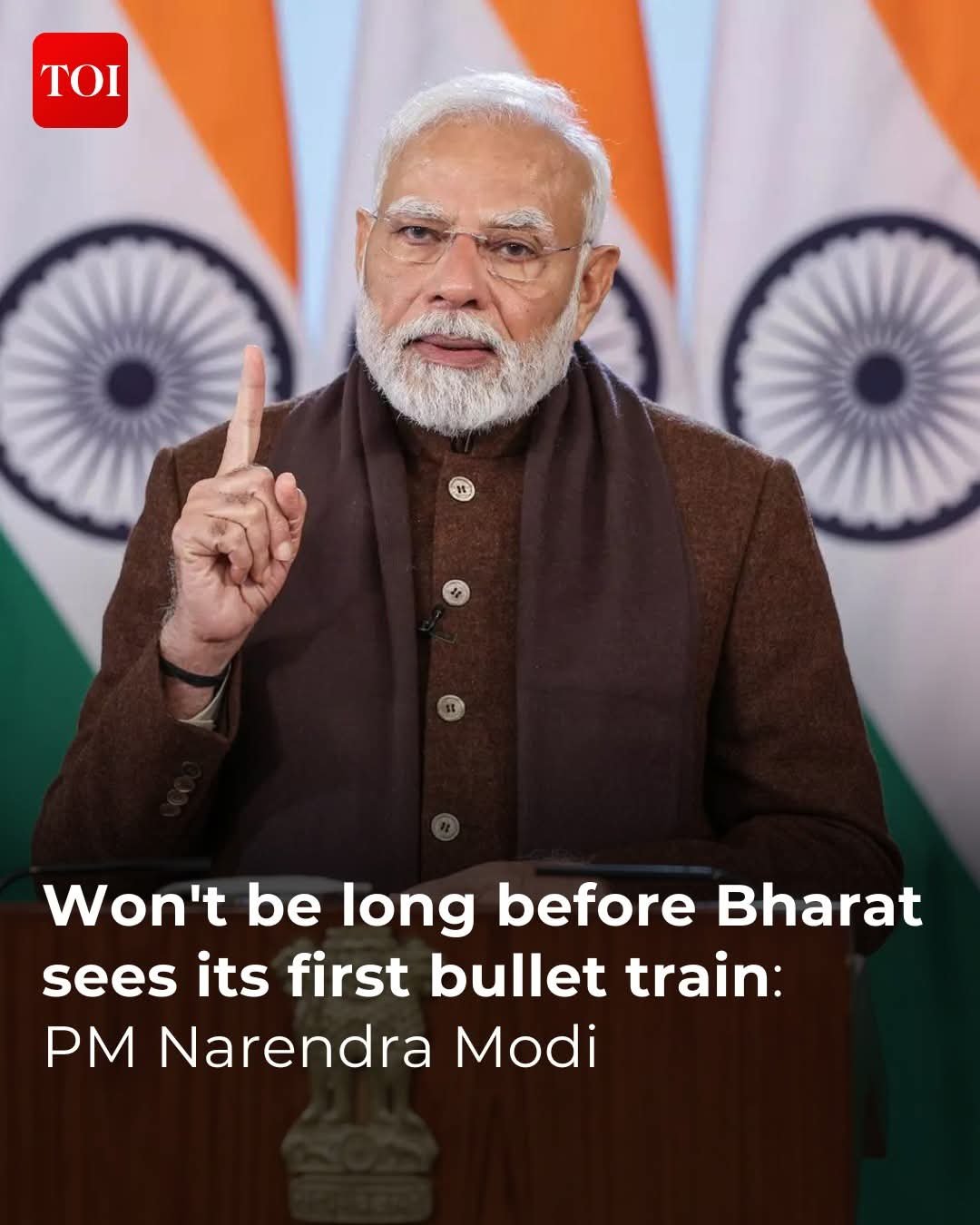 **PM Modi Highlights India’s Growing Demand for High-Speed Trains; First Bullet Train to Operate ...