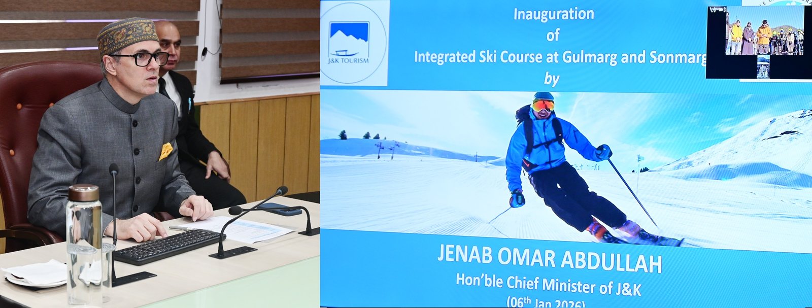 CM Omar Abdullah unveils 2026 Tourism, JKCCC Calendars; launches ...